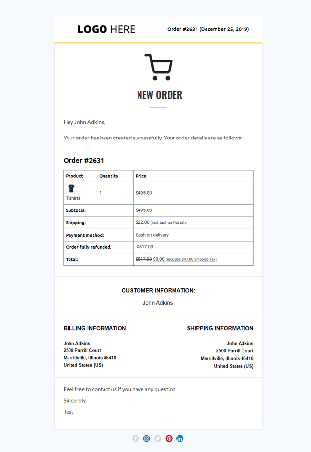 WooCommerce Email Customizer with Drag and Drop Email Editor