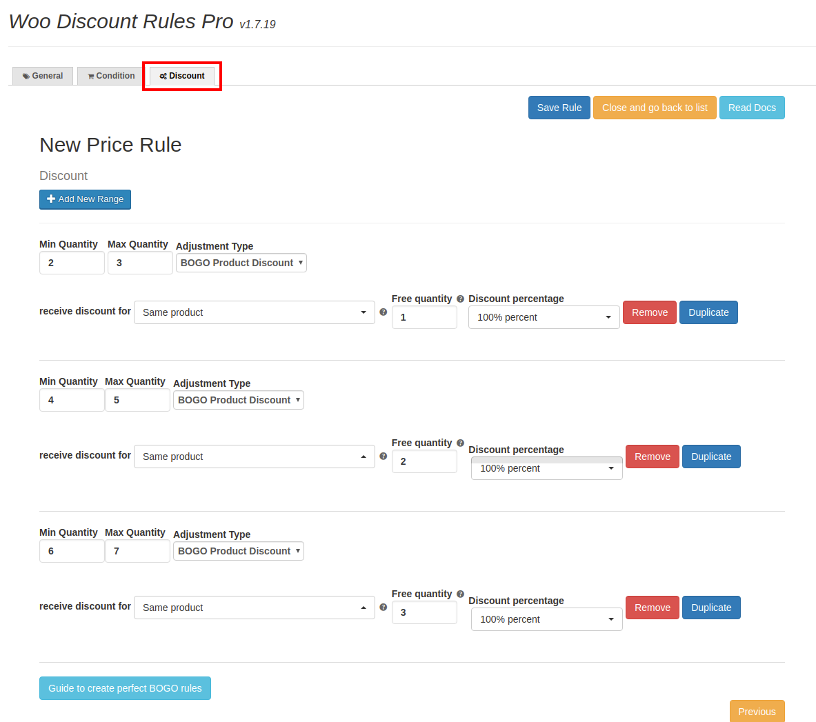 Create Multiple Quantity Based Discounts in WooCommerce