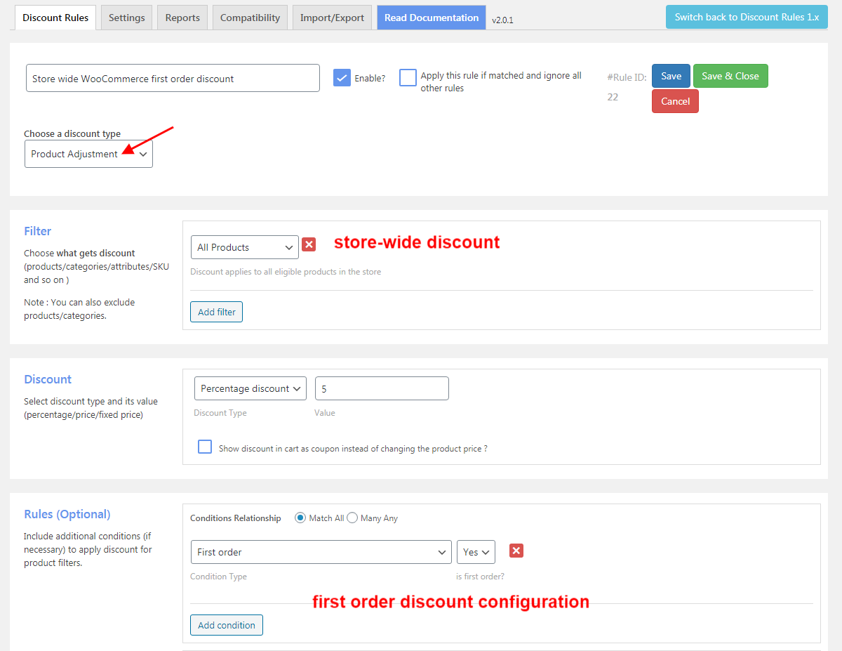 How to Provide First Order Discount in WooCommerce - Detailed Examples