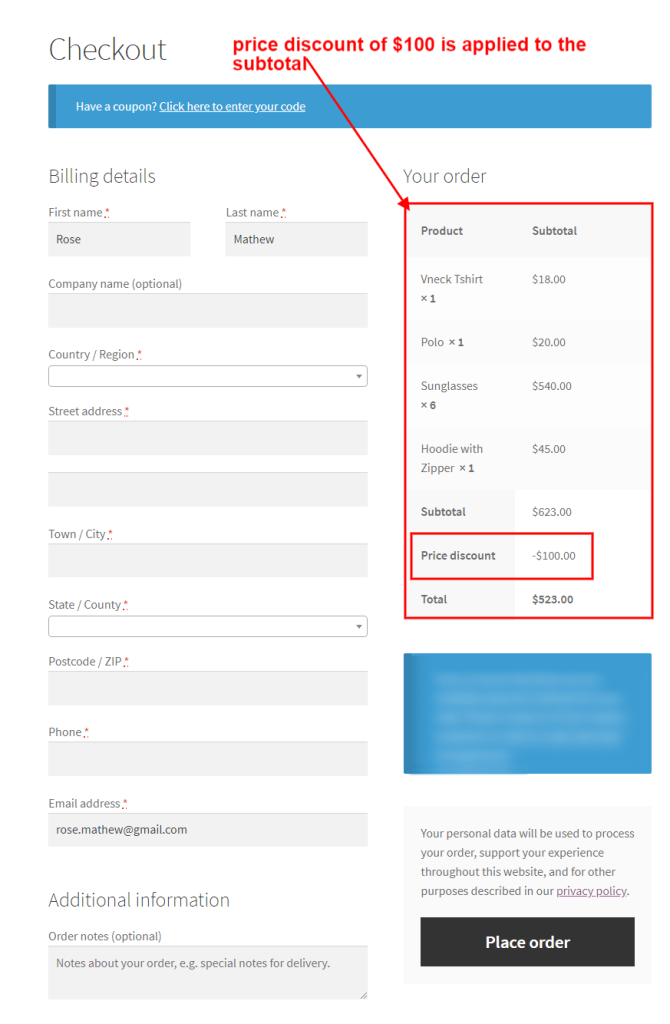 How to Provide First Order Discount in WooCommerce - Detailed Examples