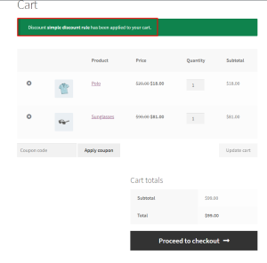 How to Show WooCommerce Product and Cart Page Discounts