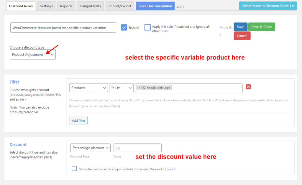 How to Setup WooCommerce Product Variations Pricing Using a Discount Plugin