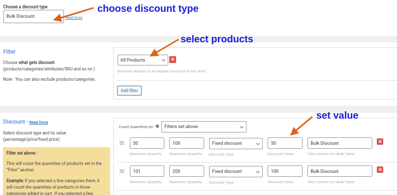 How to Create WooCommerce bulk discounts?