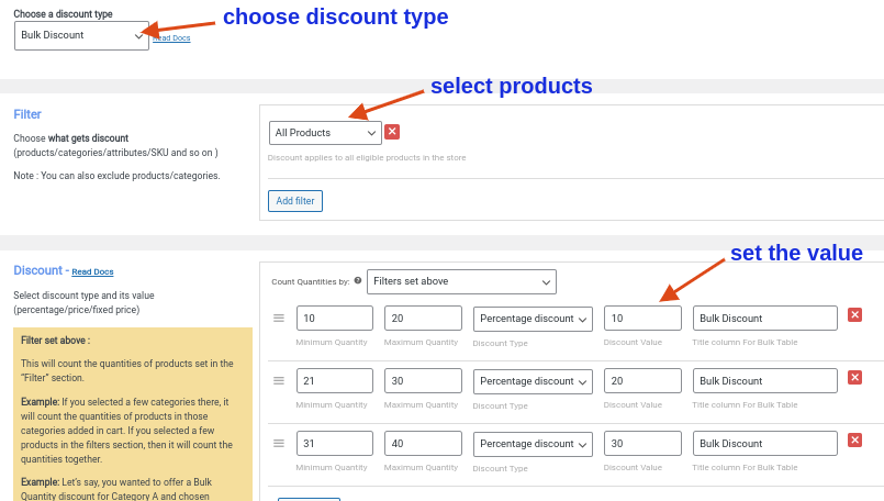 How to Create WooCommerce bulk discounts?